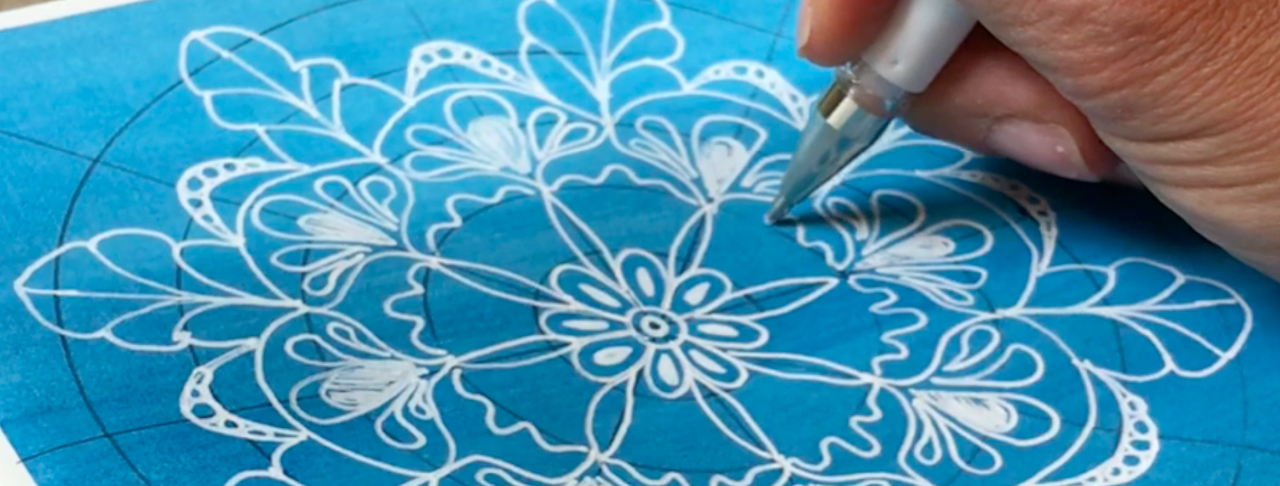 Finding Zen in Mandala-Making